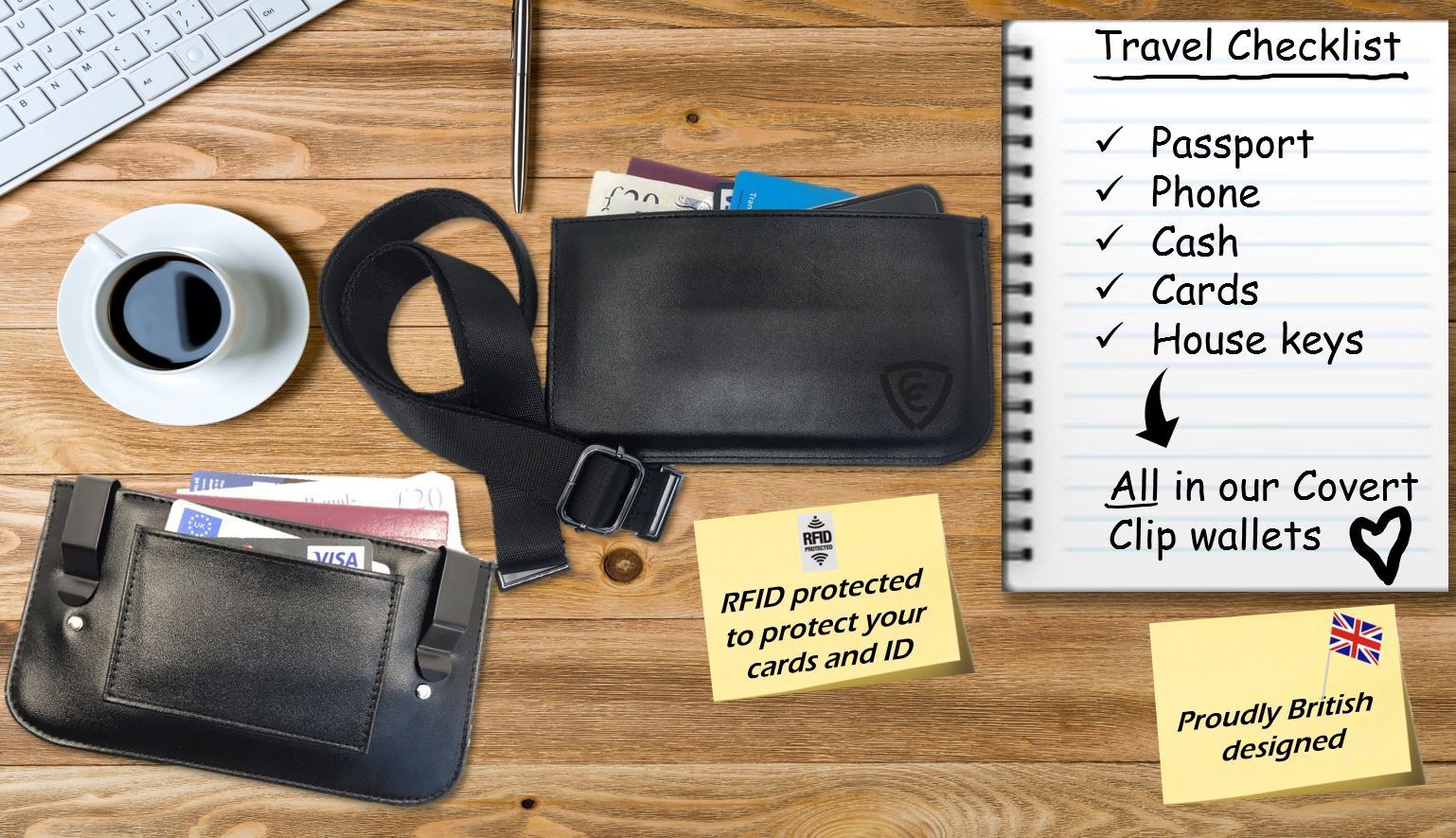 Covert Clip - Secure, concealed wallets to enhance your everyday ...