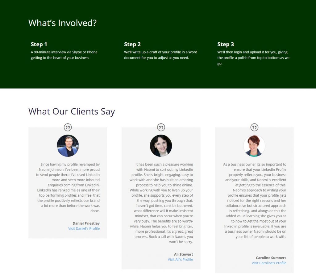 We create engaging LinkedIn profiles that convert leads into sales ...
