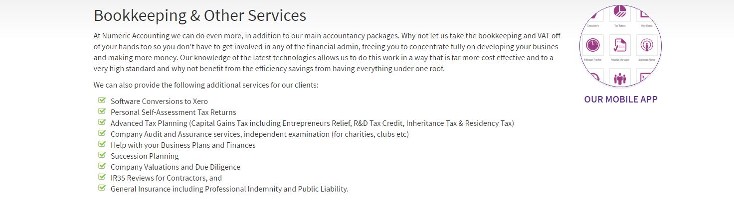 Numeric Accounting - “The whole point of having an accountant is to add ...