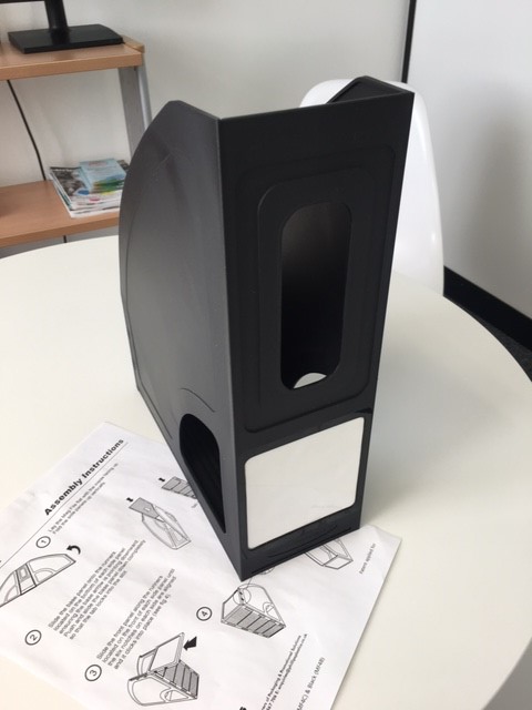 A4 black magazine files | BBX UK